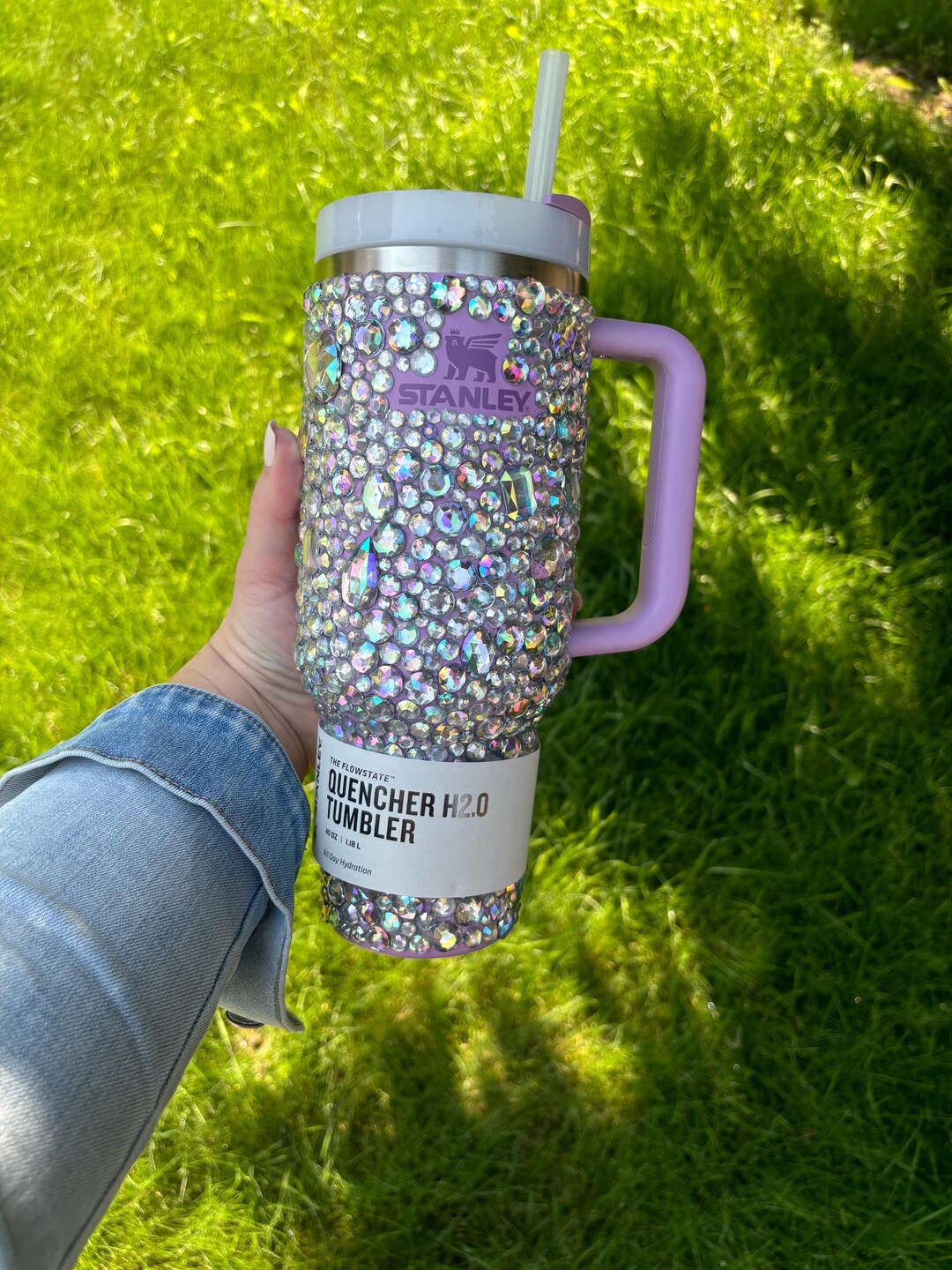 Rhinestone Stanley. Crystal Insulated Stanley Cup. Stanley. Quencher ...