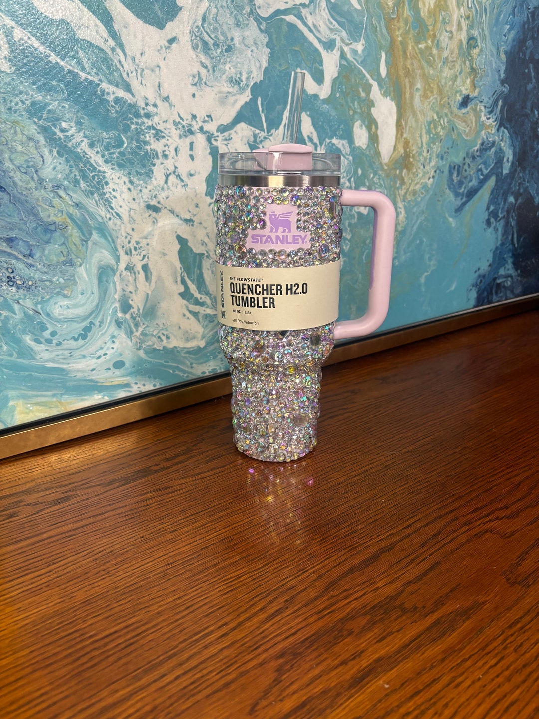 Rhinestone Stanley. Crystal Insulated Stanley Cup. 40oz Stanley ...