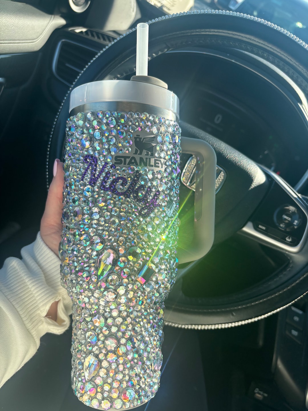 Rhinestone Stanley. Crystal Insulated Stanley Cup. 40oz Stanley ...