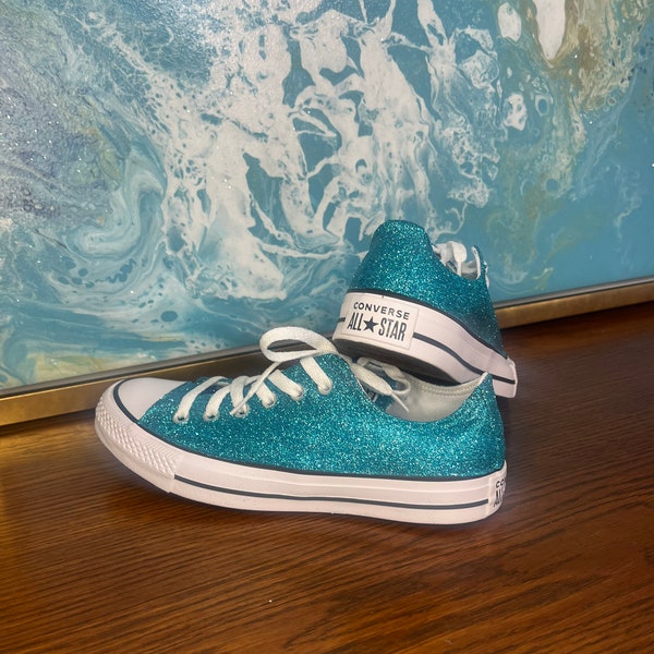 Sparkly Converse - Etsy