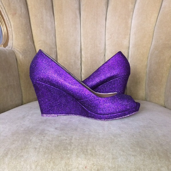 Purple Wedges - Etsy
