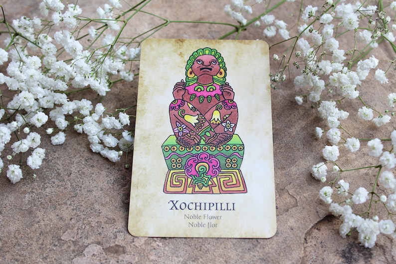 Deluxe Jade Oracle Deck: Deities & Symbols of Ancient Mexico Oracle ...