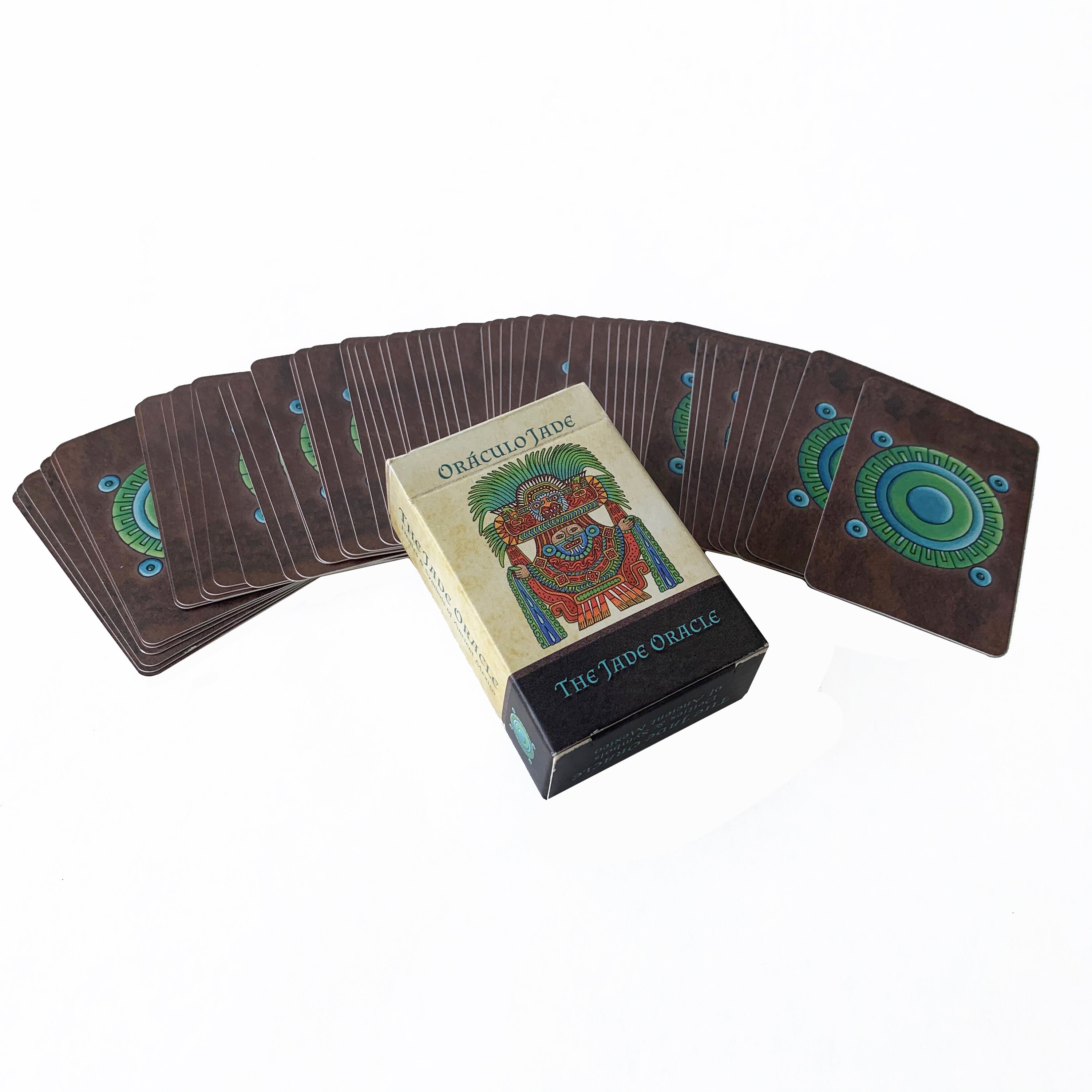 Mini Jade Oracle Deck With Guide Booklet Aztec Art Aztec History ...