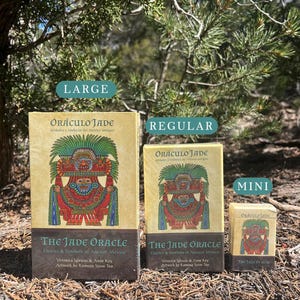 Deluxe Jade Oracle Deck: Deities & Symbols of Ancient Mexico Oracle ...