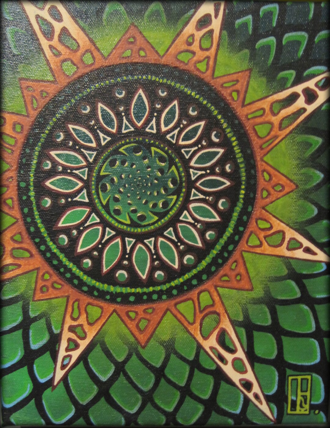 Gaia's Invitation Mandala | Art Print by Ramona Snow Teo - Etsy