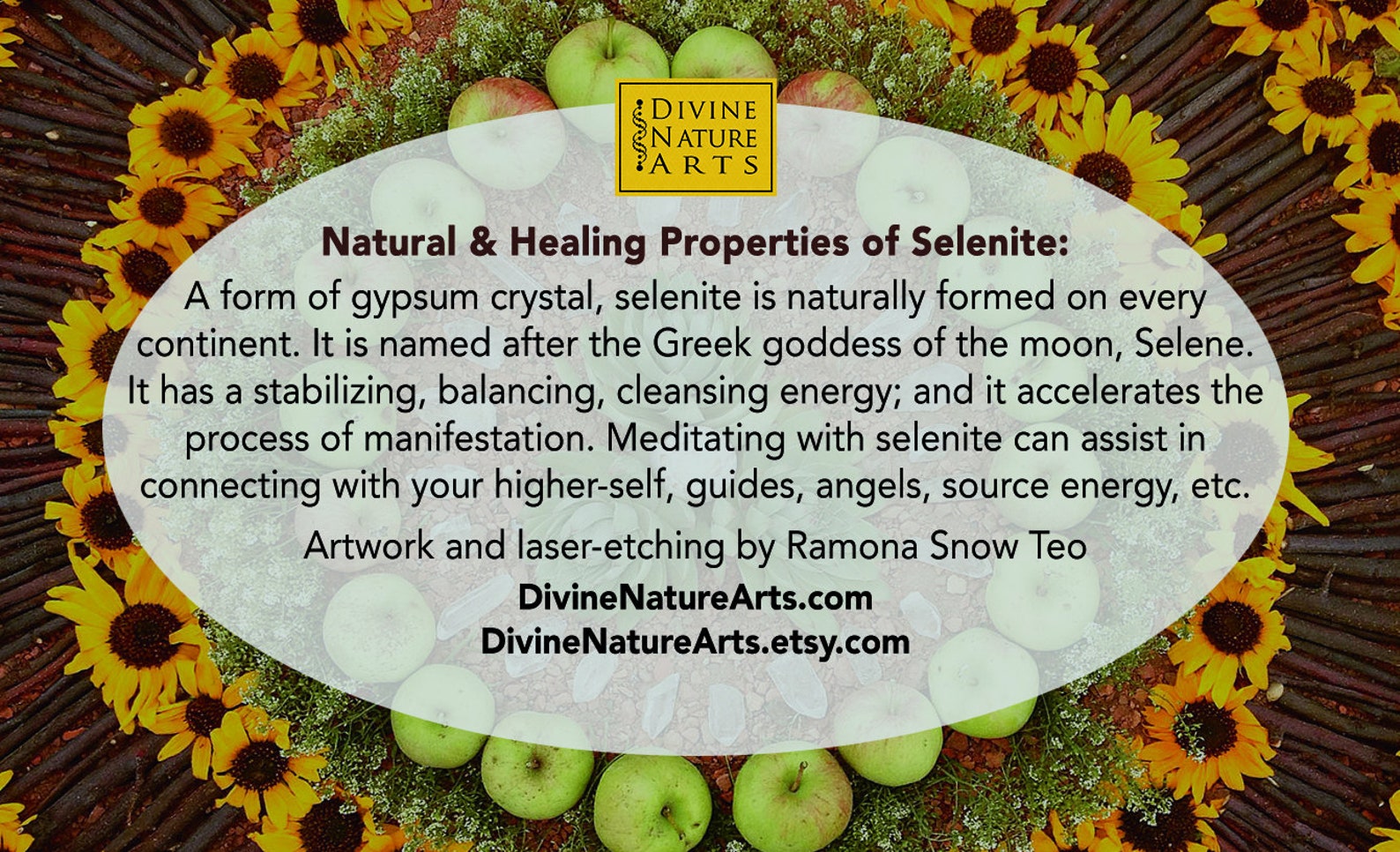 Galactic Tribe Sun Symbol Selenite Palm Stone Laser Etched | Etsy