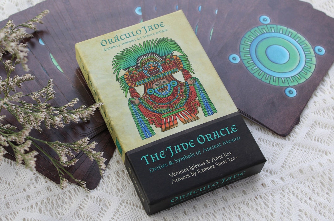 Deluxe Jade Oracle Deck: Deities & Symbols of Ancient Mexico Oracle ...