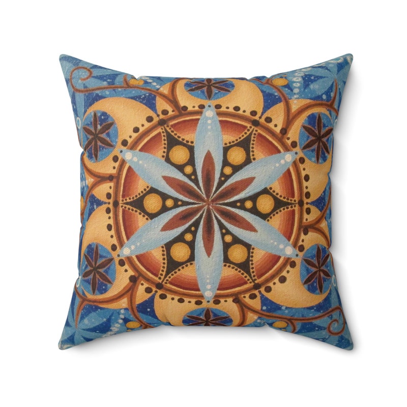 Mandala Pillow - Etsy