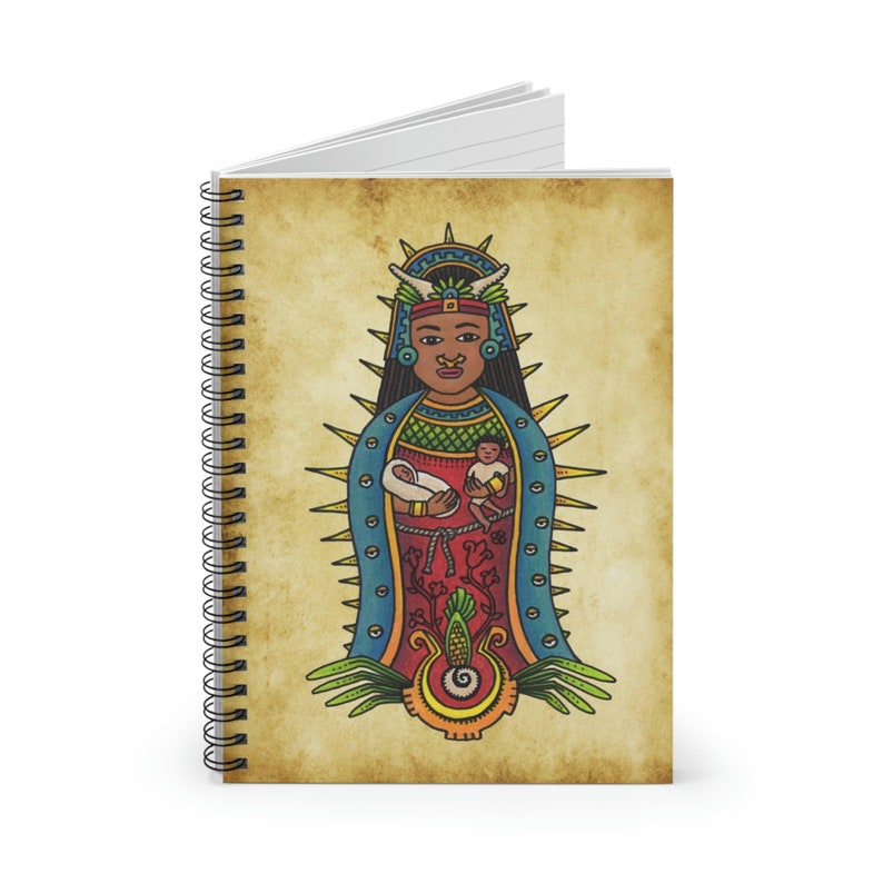 Toci Tonantzin Spiral Notebook Ruled Line - Etsy