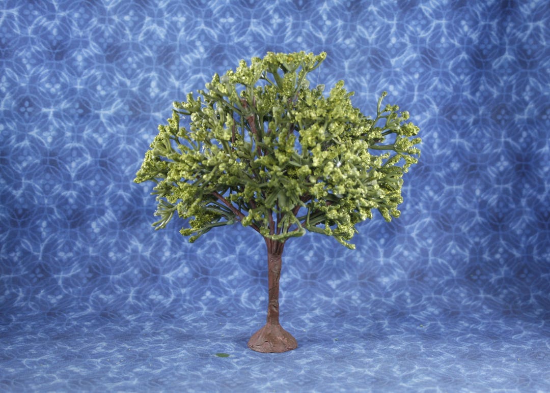 Artisan Crafted Miniature Shade Tree Summer 5 1/2 Tall 48th Scale 1:12 ...