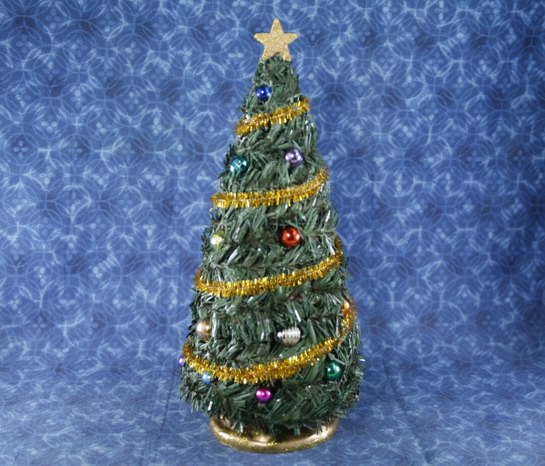 Miniature Dollhouse Christmas Tree 12th Scale for Dolls House ...