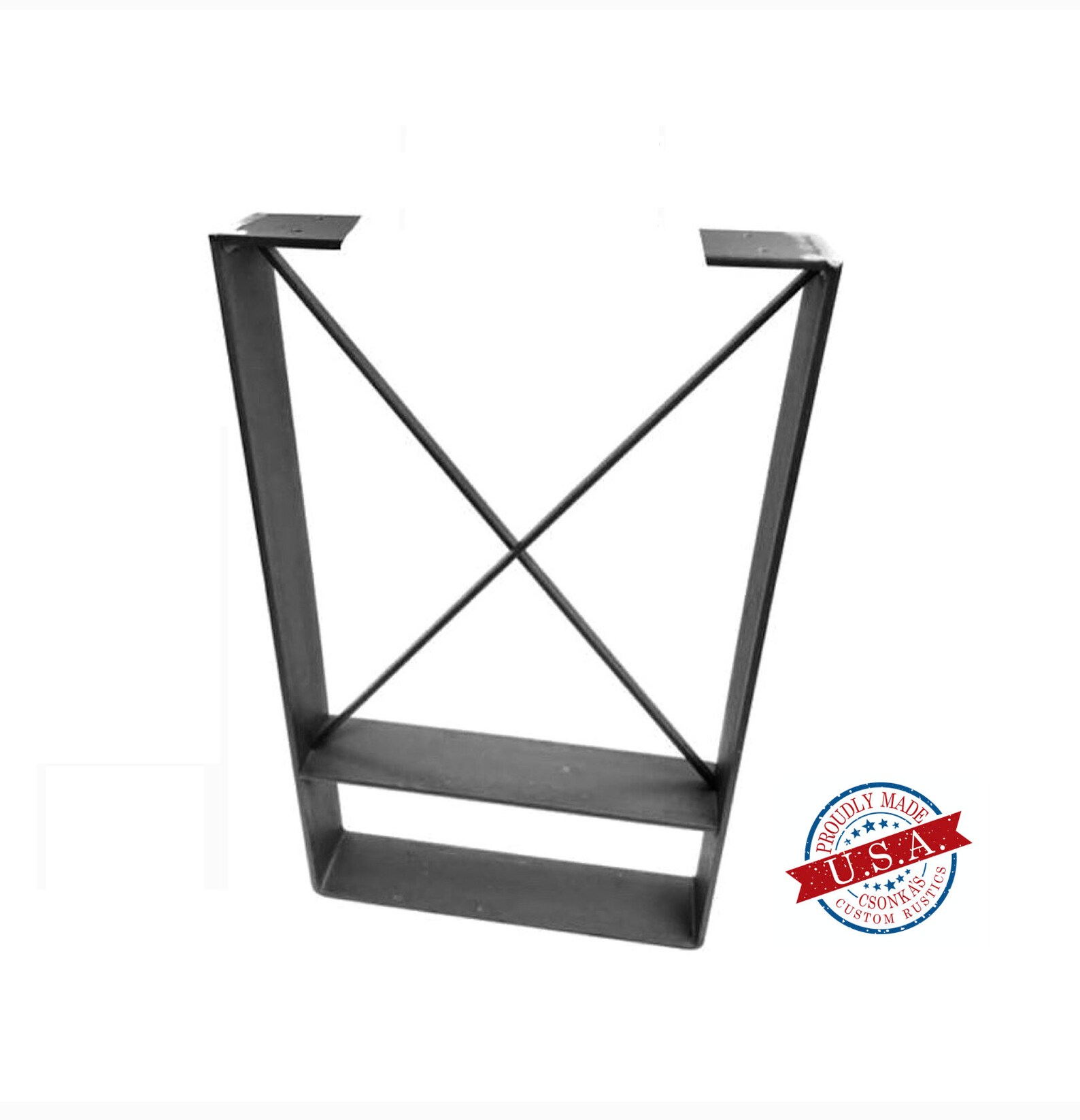 U-shape River Table Leg Coffee Table Legs Bench Legs Metal - Etsy