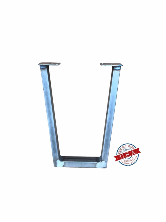 Wide Top U Shape Trapezoid Leg Console Table Leg Sofa Table - Etsy