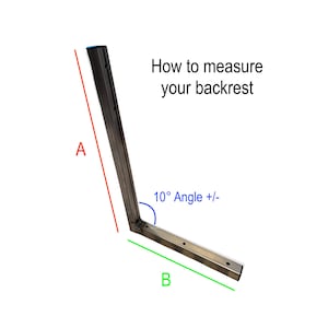 Backrest Bracket, Bench Backrest, Angle Bracket, Shelf Bracket, Metal ...