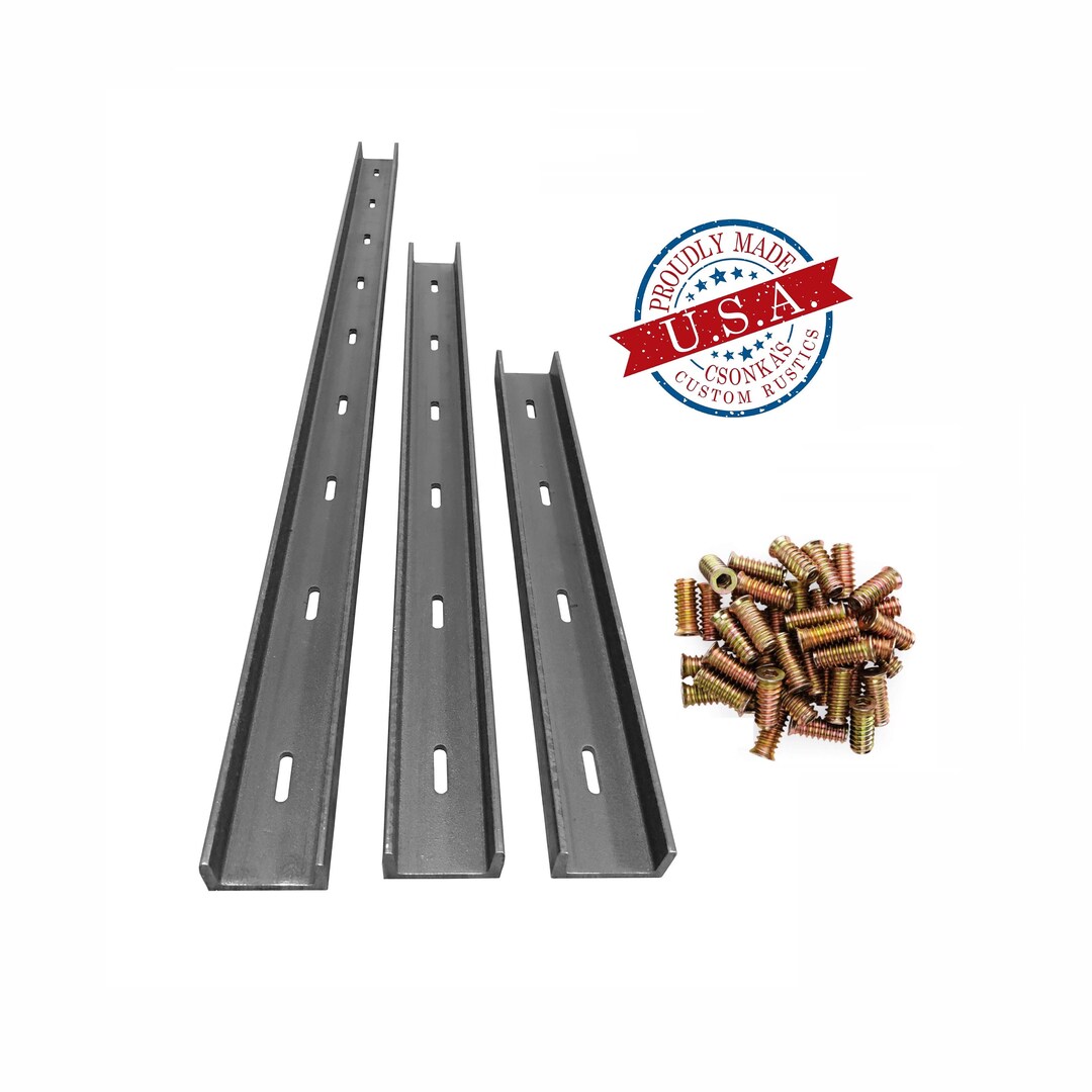 C Channel Support Bracing Hidden Bracket Metal Bracing Live - Etsy Canada