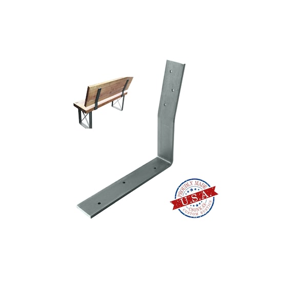 Backrest Bracket Bench Backrest Angle Bracket Shelf | Etsy