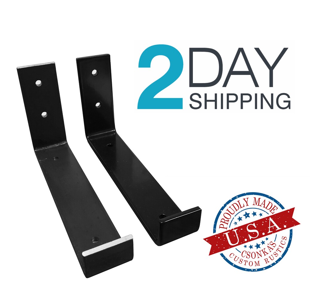Hook Shelf Bracket, J Bracket, Shelf Bracket, Iron Bracket, Floating ...