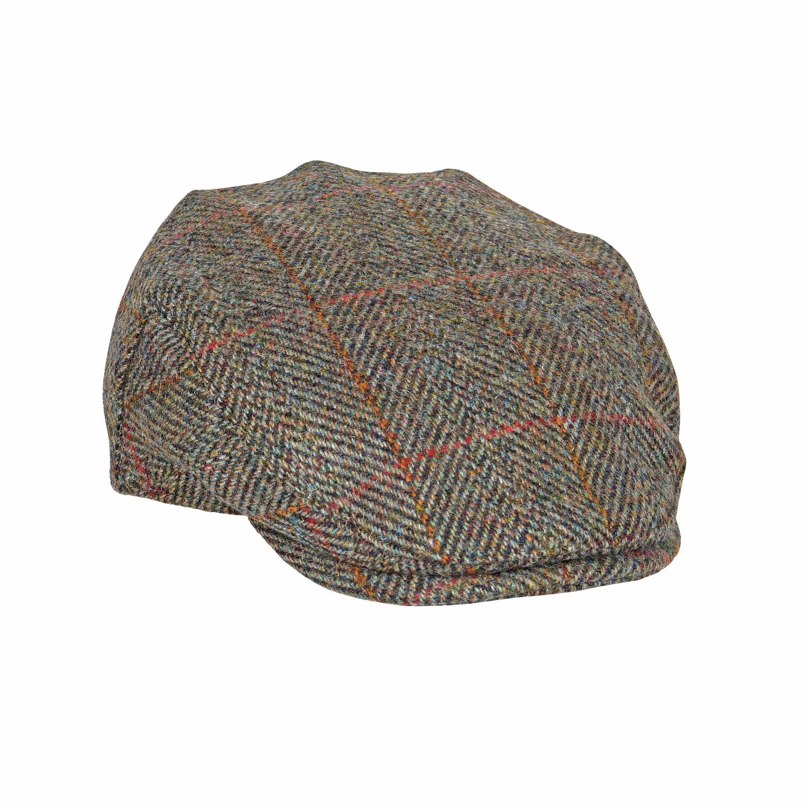 Genuine Harris Tweed Flat Cap Deep Back Satin Lining Classic - Etsy
