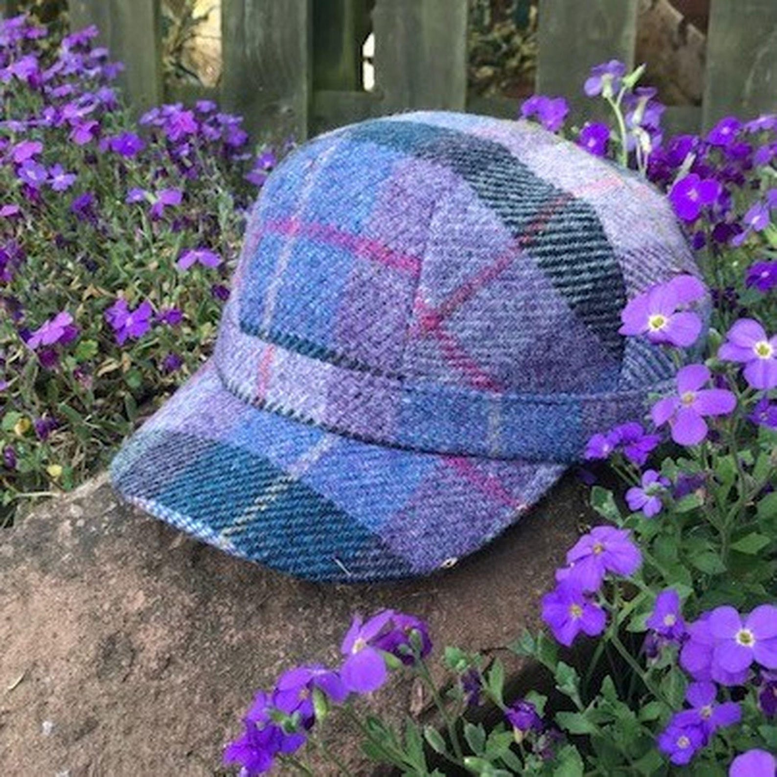 Genuine Harris Tweed Cadet Army Cap Elasticated Back to Fit Most Fully ...