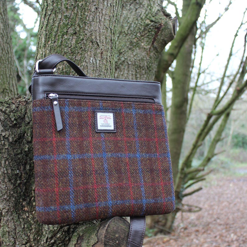 Mina Harris Tweed Cross-body Bag ZB085 - Etsy