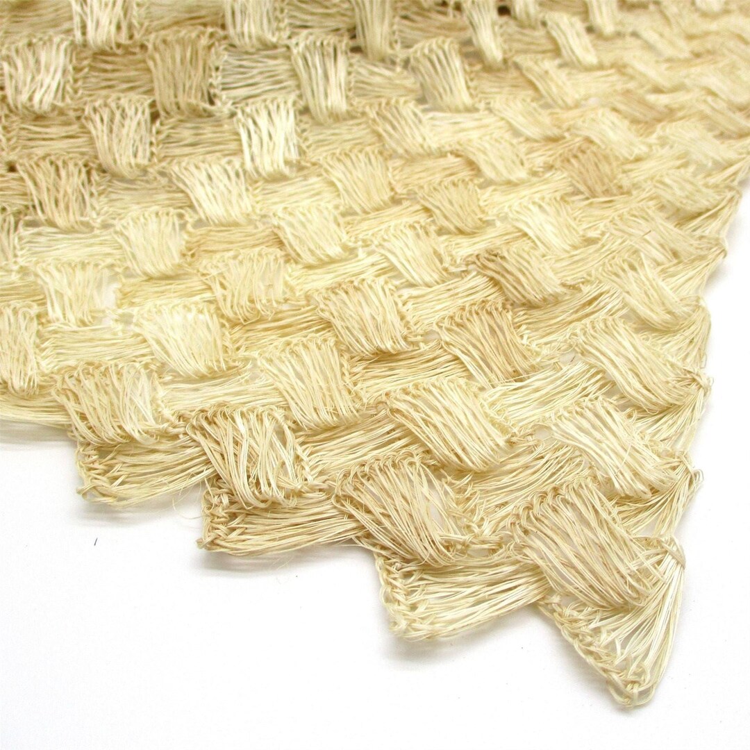 Natural Layered Sinamay Crochet 90x90cm FS034 - Etsy