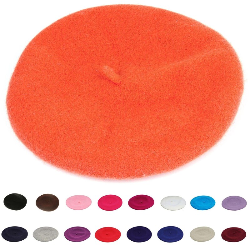 Felted Animal Beret - Etsy UK