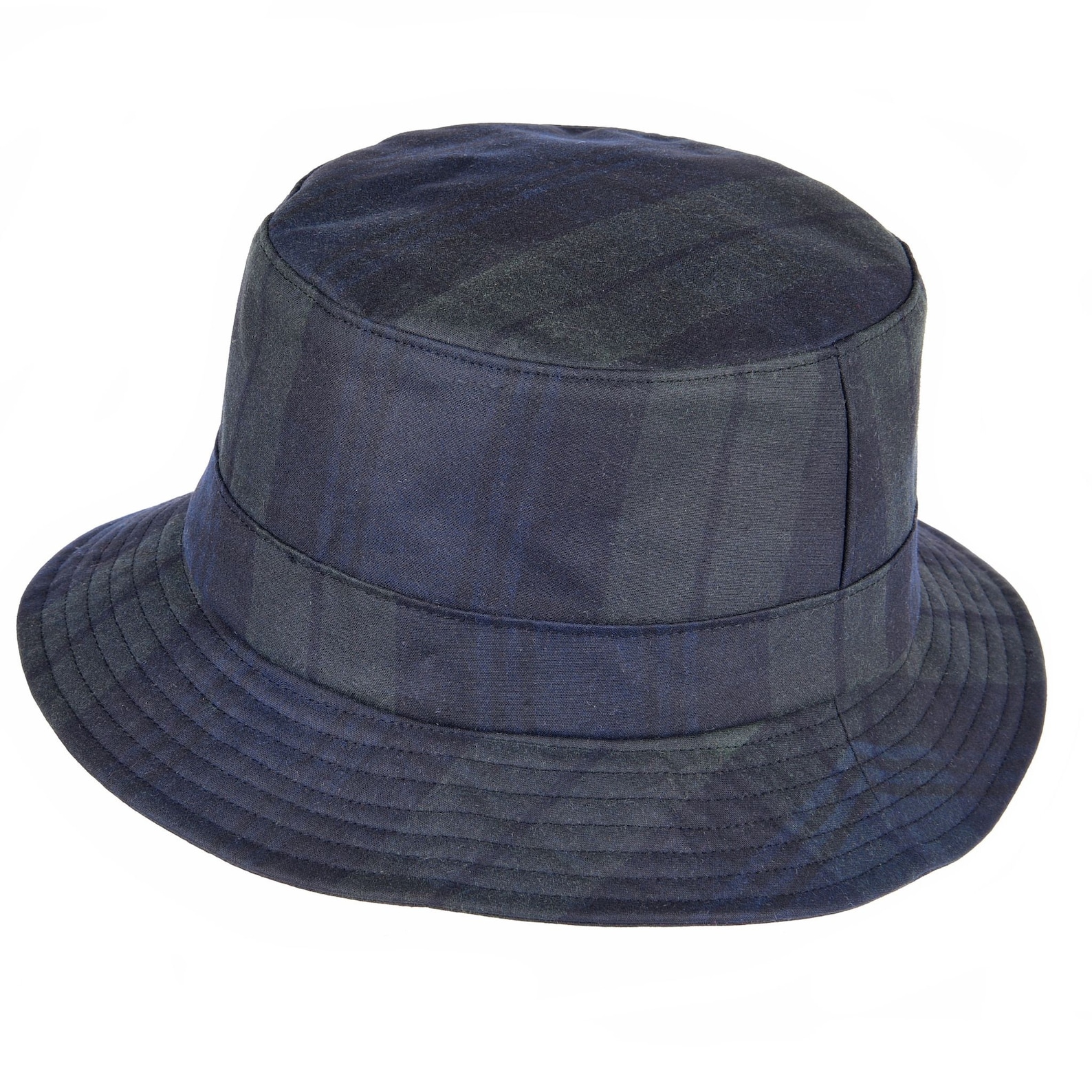 British Waxed Cotton Bucket Hat Quality Tartan Wax Water Resistant ...