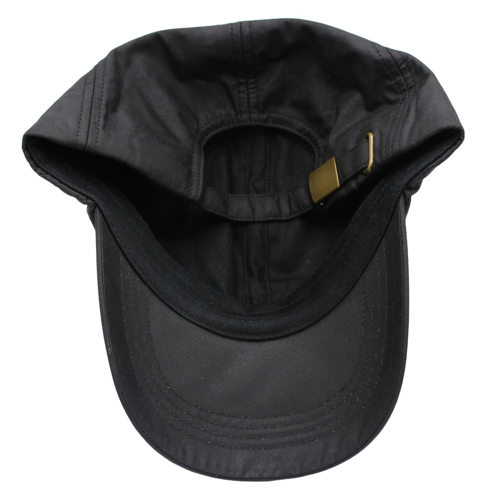 British Waxed Cotton Baseball Cap Adjustable Strap Water Resistant ...