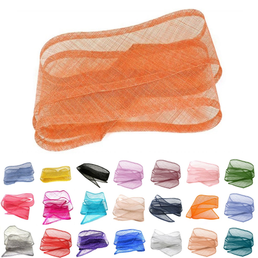 Sinamay Shush Bound Edge X 1.3m - BR054 - Etsy