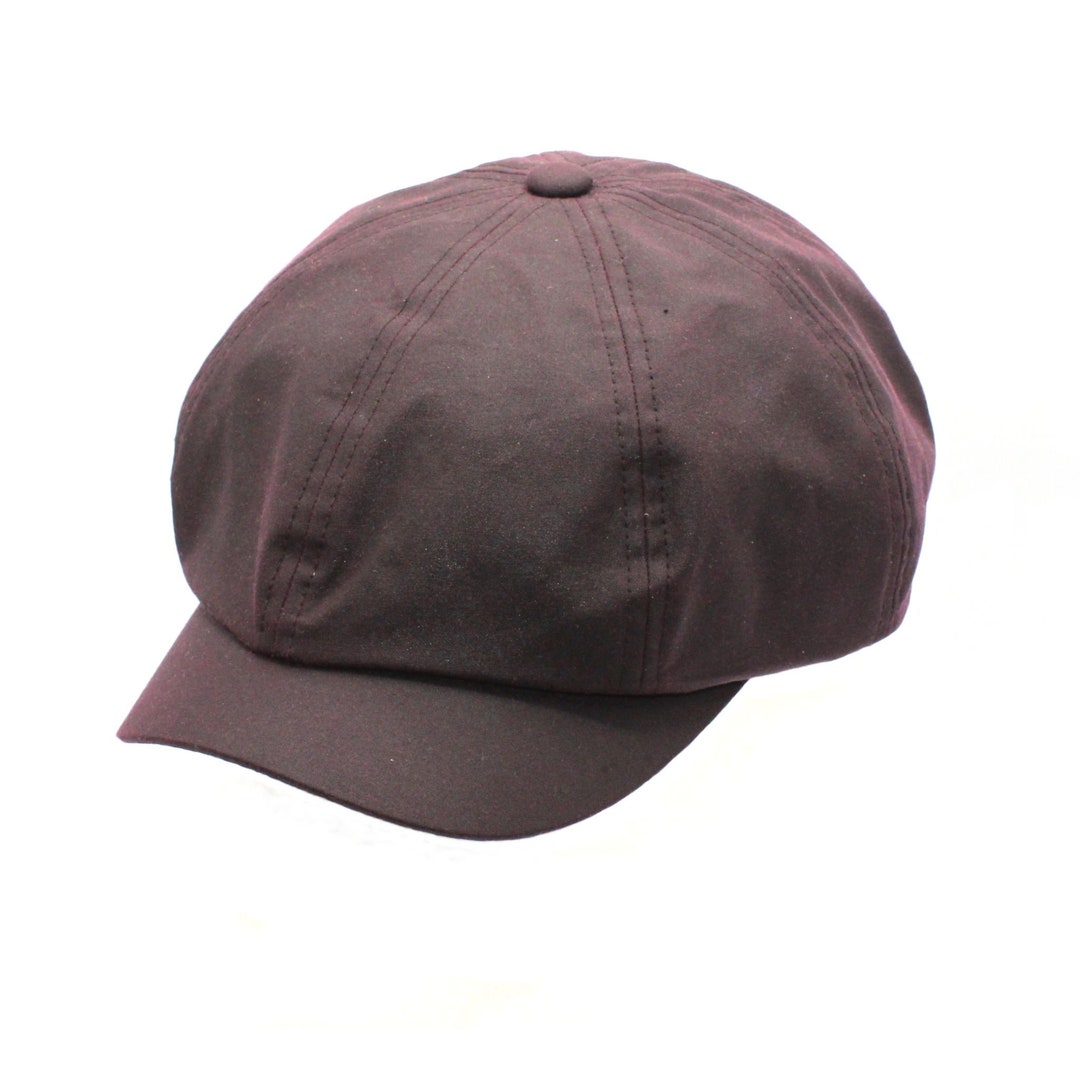 British Waxed Cotton Peaky Blinders Cap 'peaky Blinders'' 8 Piece Style ...