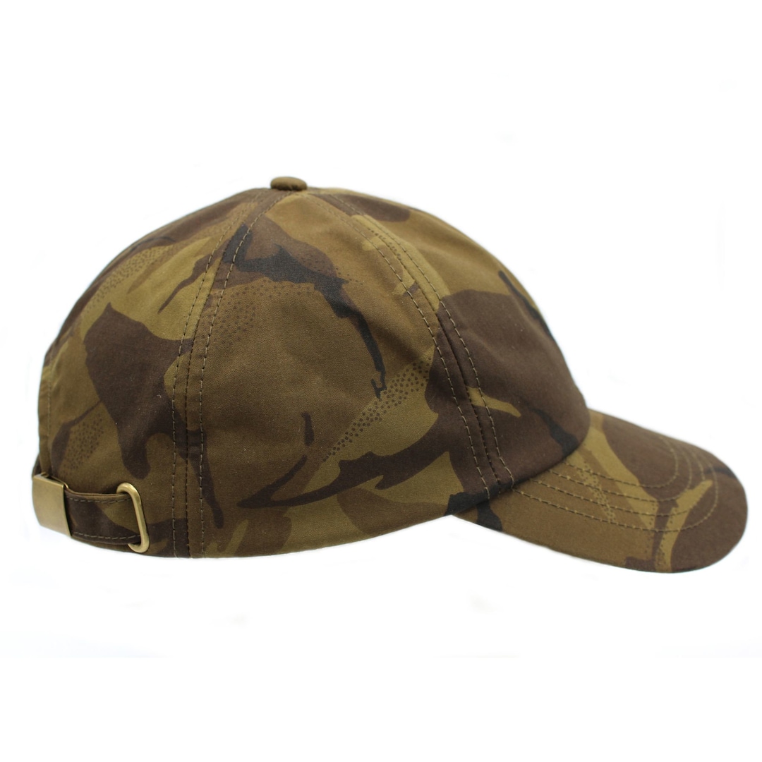 British Hybrid Aero Waxed Cotton Camouflage Baseball Cap Waterproof ...