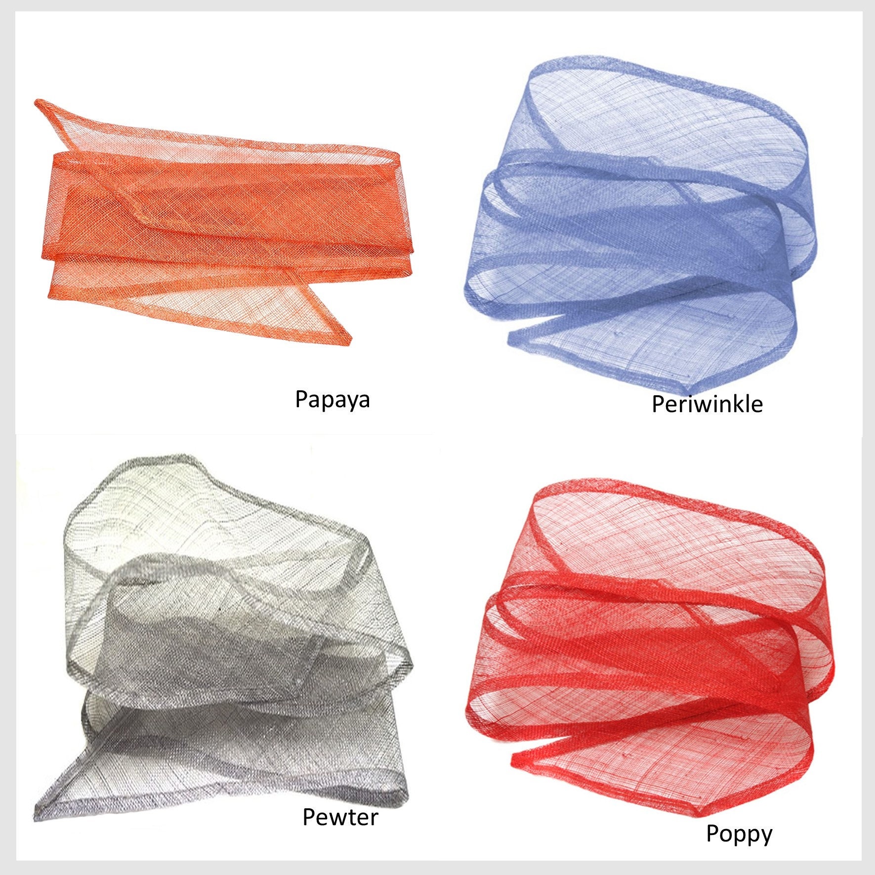 Sinamay Shush Bound Edge X 1.3m - BR054 - Etsy