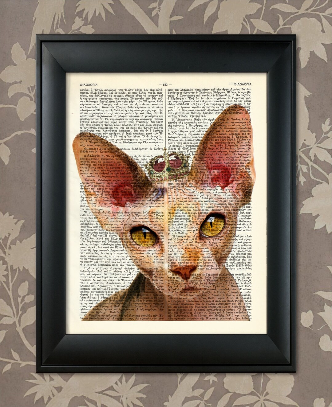 Sphynx Cat, Sphynx Cat Portrait, Sphynx Cat Print, Sphynx Cat Art ...