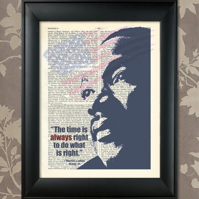 Mlk Poster - Etsy