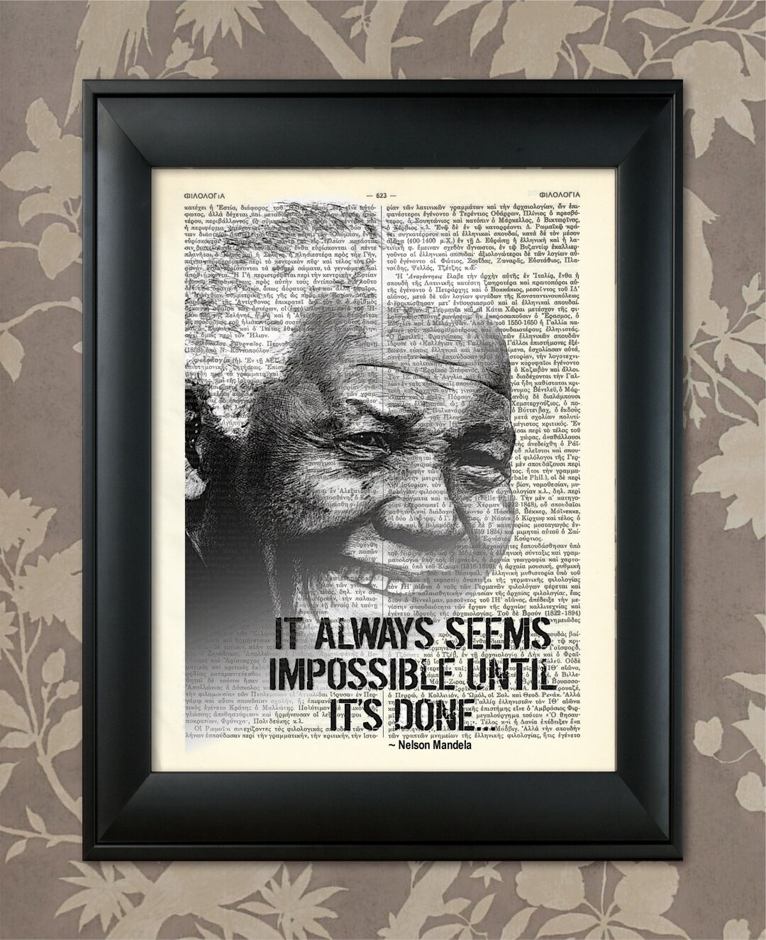 Nelson Mandela, Saying, Nelson Mandela Print, Mandela Poster, Nelson ...