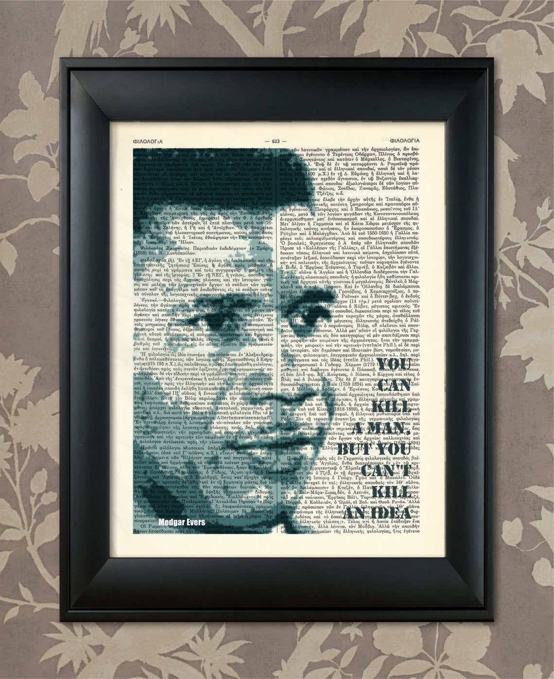 Medgar Evers Quote, Medgar Evers Print, Medgar Evers Art, Black History ...