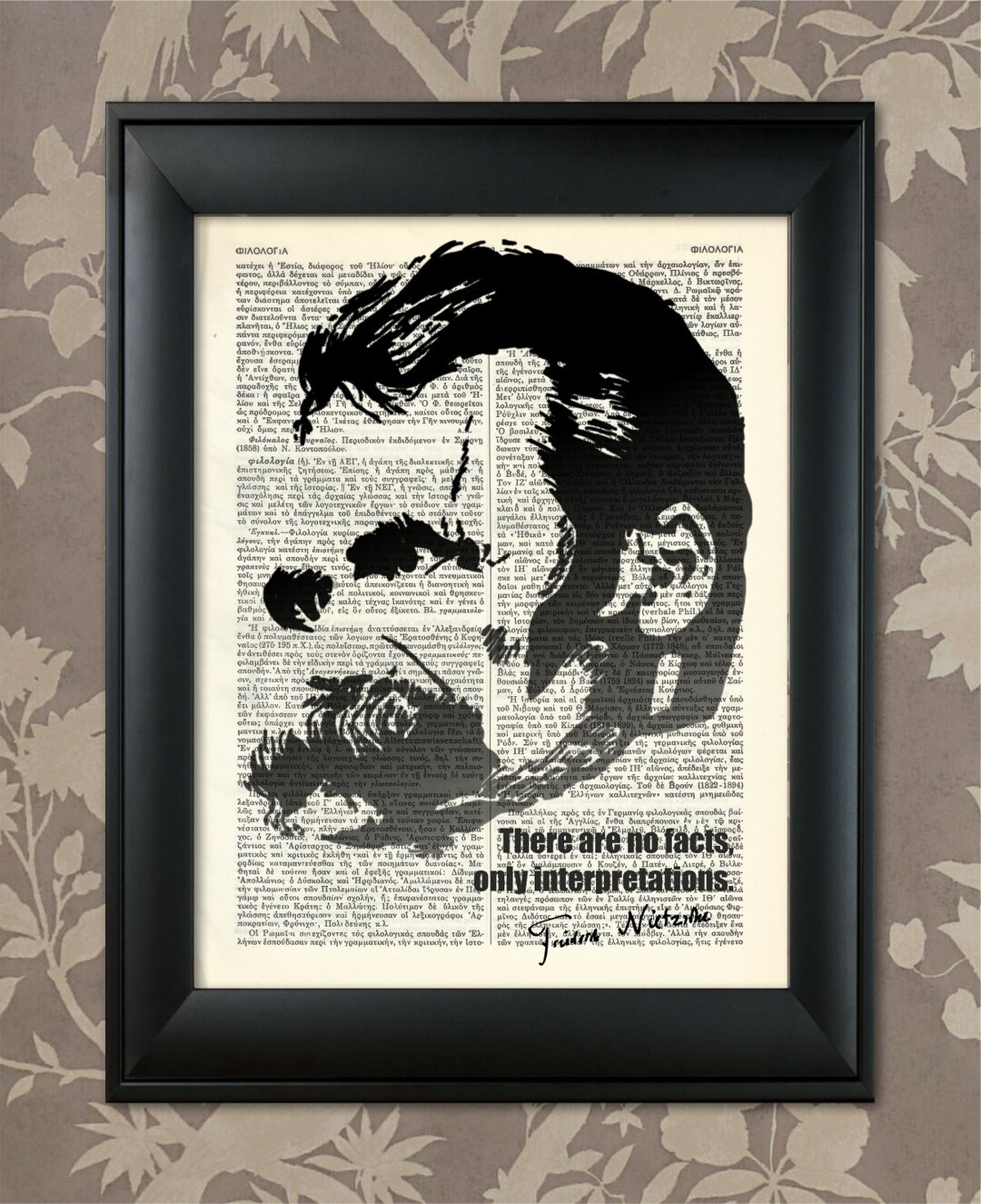 Friedrich Nietzsche, Nietzsche Quote, Nietzsche Print, Nietzsche Art ...