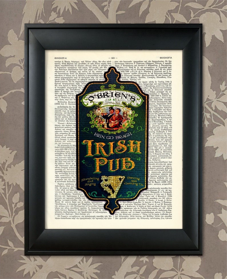 Vintage Pub Sign 3 Pub Sign Print Pub Sign Art Dining Room | Etsy