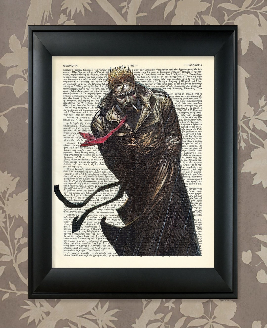 Constantine the Hellblazer, Hellblazer Print, Hellblazer Poster ...