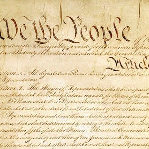 US Constitution, 1st Page, Constitution Print, Constitution Art ...