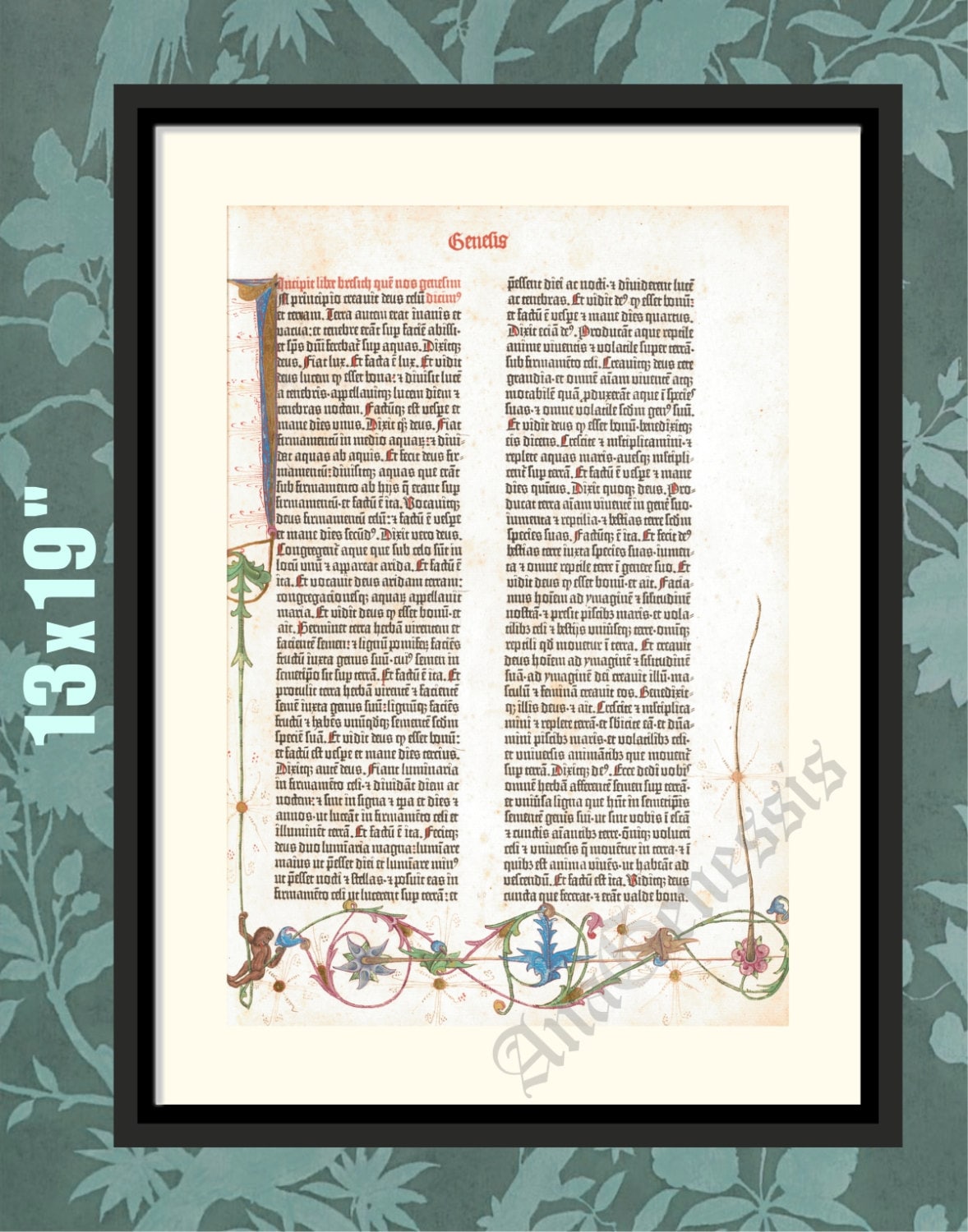 Gutenberg Bible High Resolution