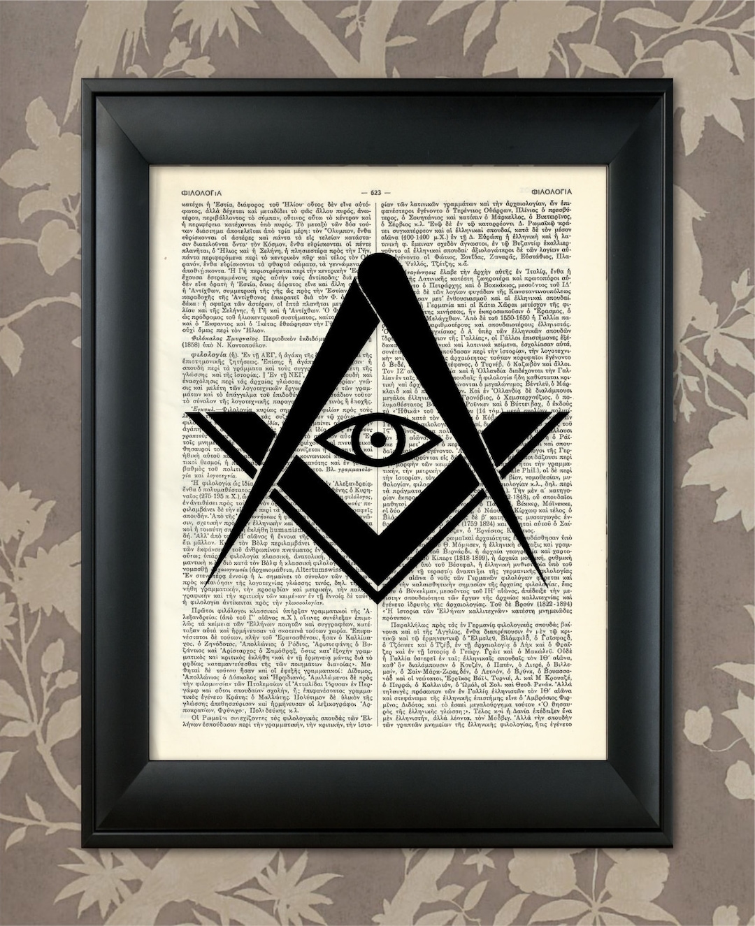 Freemasonry - the All Seeing Eye, Freemasonry Poster, Freemasonry Print ...