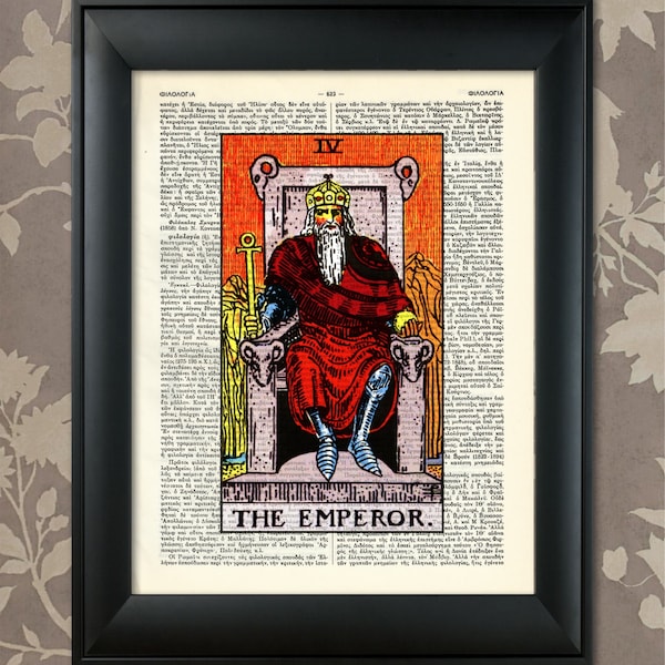 Tarot Card Poster - Etsy