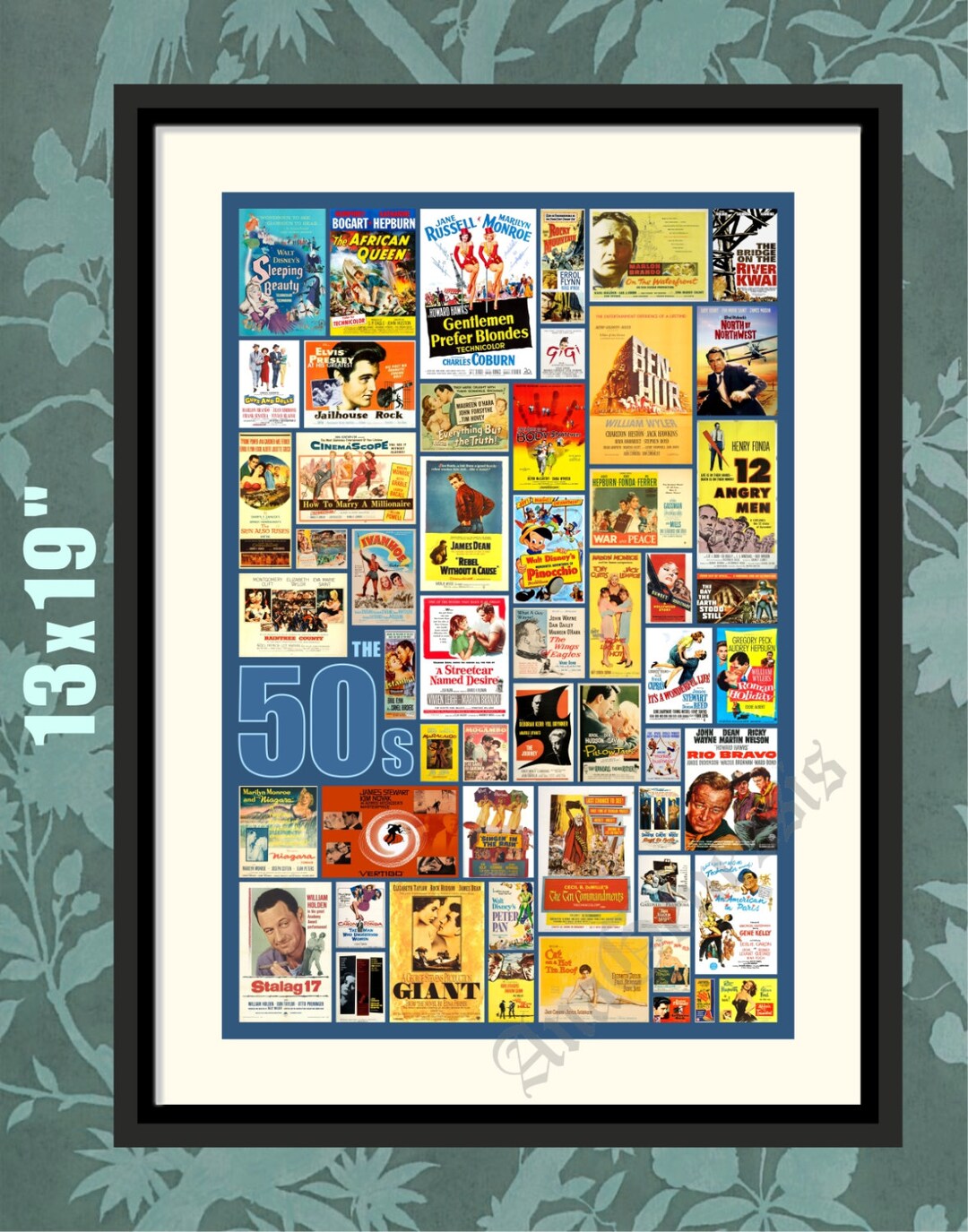Vintage Movie Posters, the 50s, Movie Posters Print, Movie Posters ...