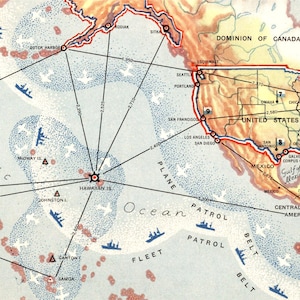 WW2, US Coastal Defense, 1941, WW2 Naval Print, Naval Art,naval Poster ...