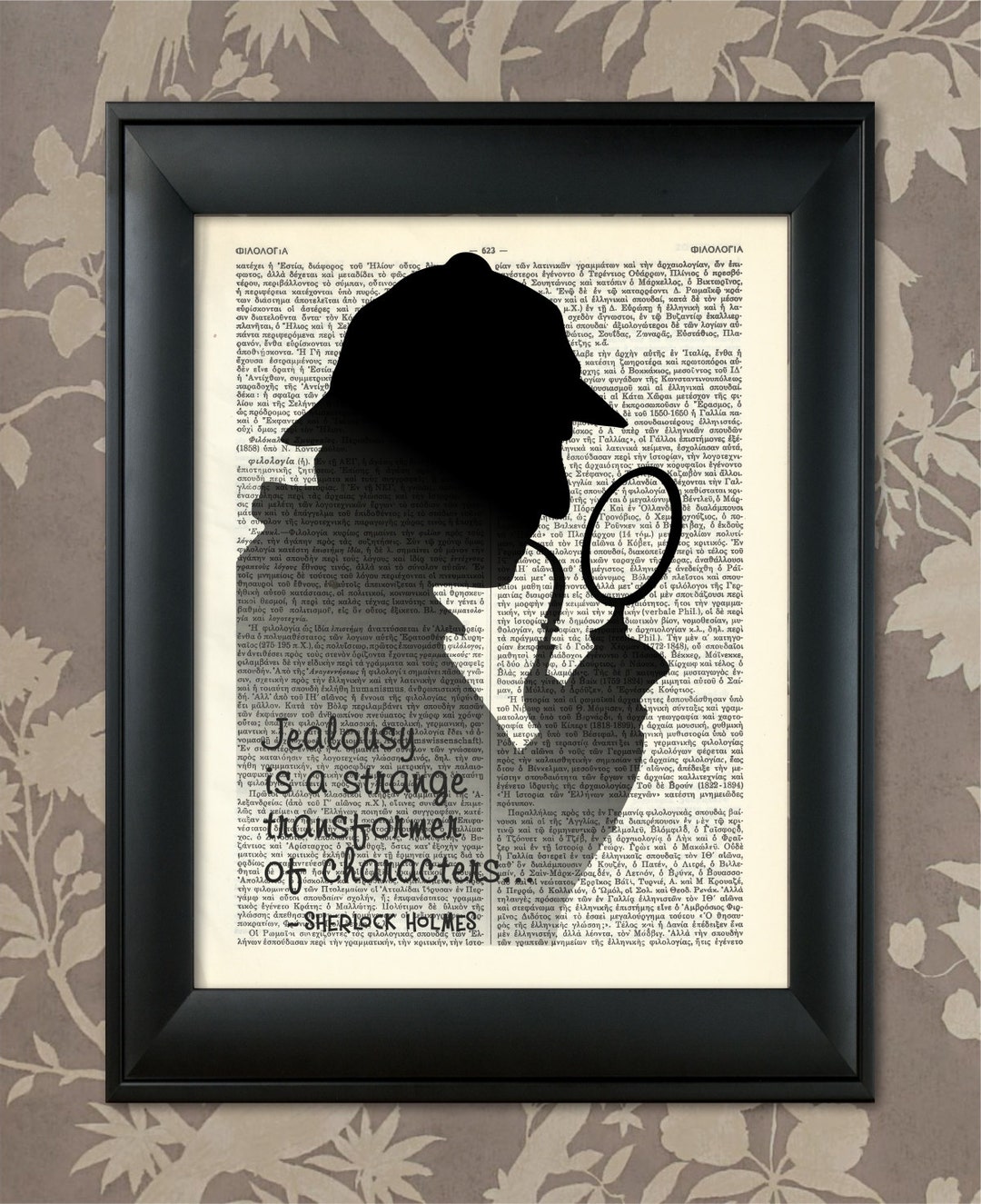 Sherlock Holmes, Quote, Sherlock Print, Holmes Quote, Sherlock Holmes ...