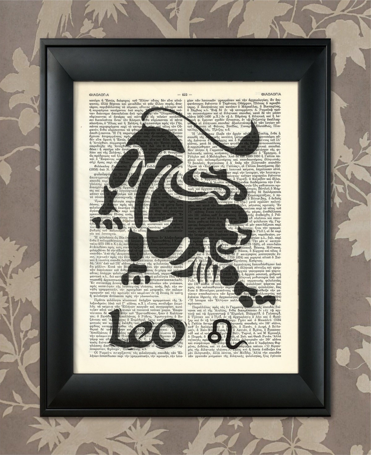 Leo Zodiac Print, Leo Zodiac Poster, Leo Print, Leo Art, Leo Wall Art ...