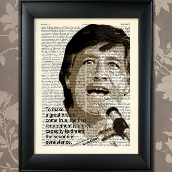 Cesar Chavez Poster - Etsy