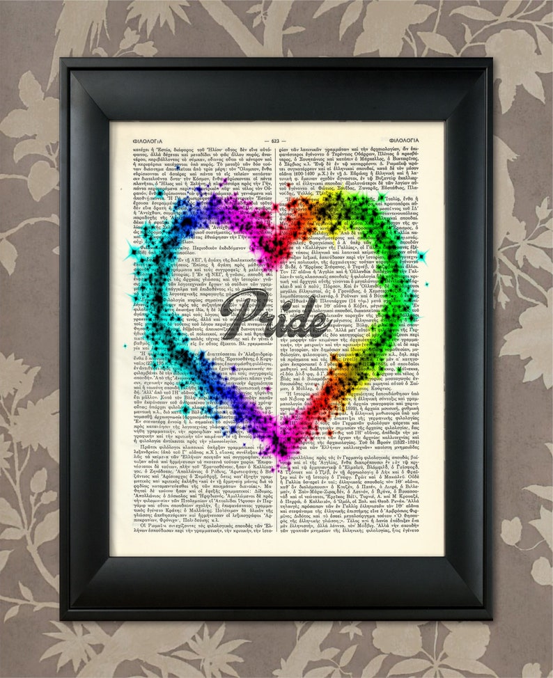 LGBT Print 2 LGBT Pride Lgbt Art Lgbt Poster Lgbt Gift | Etsy