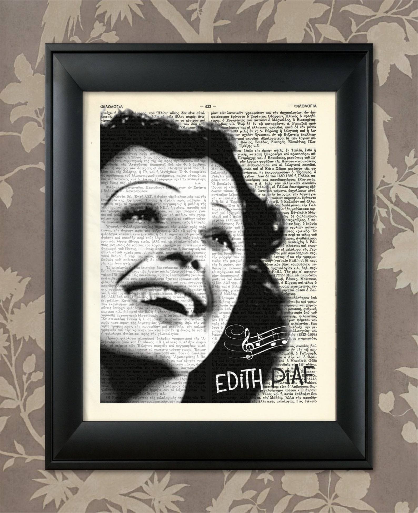 Edith Piaf French Singer Edith Piaf Print Edith Piaf Art - Etsy